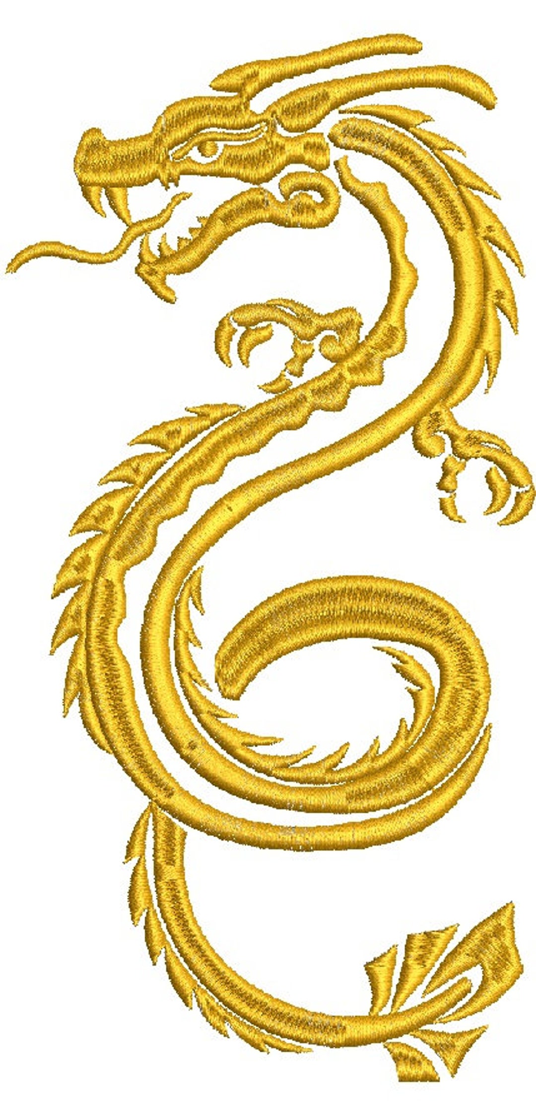 Dragon Machine Embroidery Design, This is Not a Real Product, These Are ...