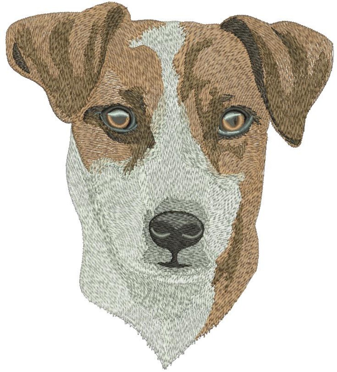 Jack Russell Terrier Machine Embroidery Design, Dog Breed Embroidery ...
