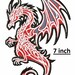 Dragon Machine Embroidery Design, This is Not a Real Product, These Are ...
