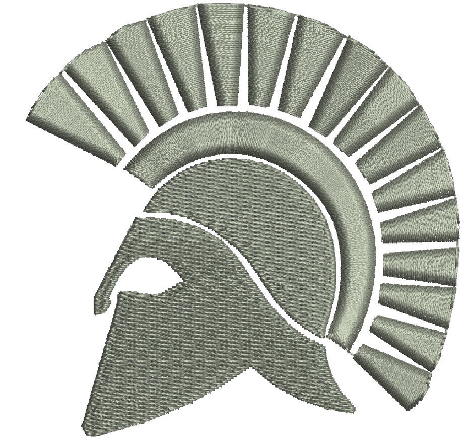 Ancient Greek Helmet Machine Embroidery Design This is Not a - Etsy