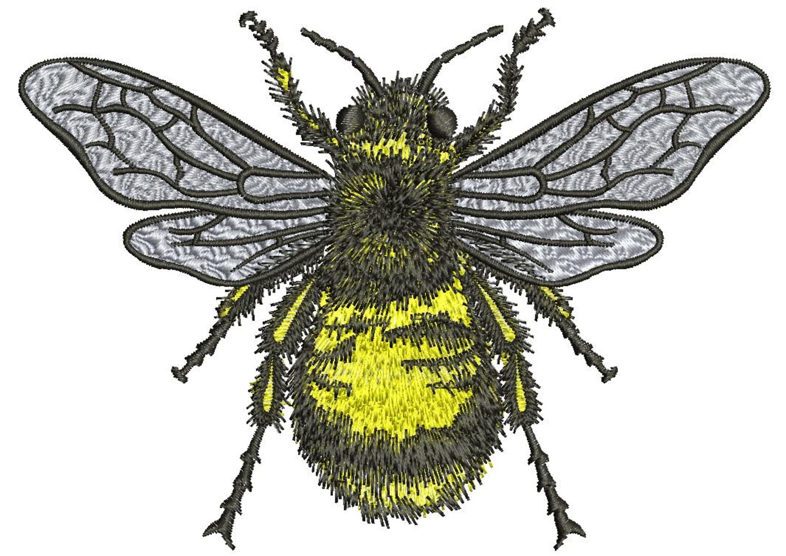 Bumblebee. Machine Embroidery Design, Instant Download - Etsy