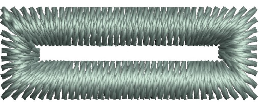 Rectangular Buttonholes Machine Embroidery Design Set of 5 Sizes ...