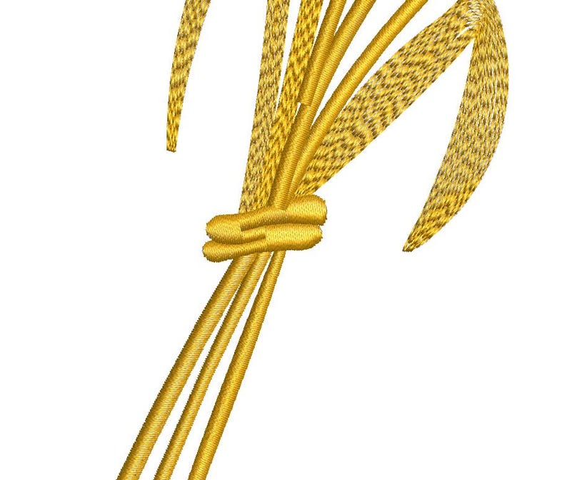 Spikelets of Wheat Machine Embroidery Design - Etsy