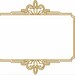 Frame for Name Curly Monogram Frame Machine Embroidery Design, This is ...