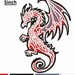 Dragon Machine Embroidery Design, This is Not a Real Product, These Are ...