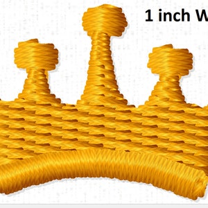 Mini Small Crown Machine Embroidery Design, This is Not a Real Product ...