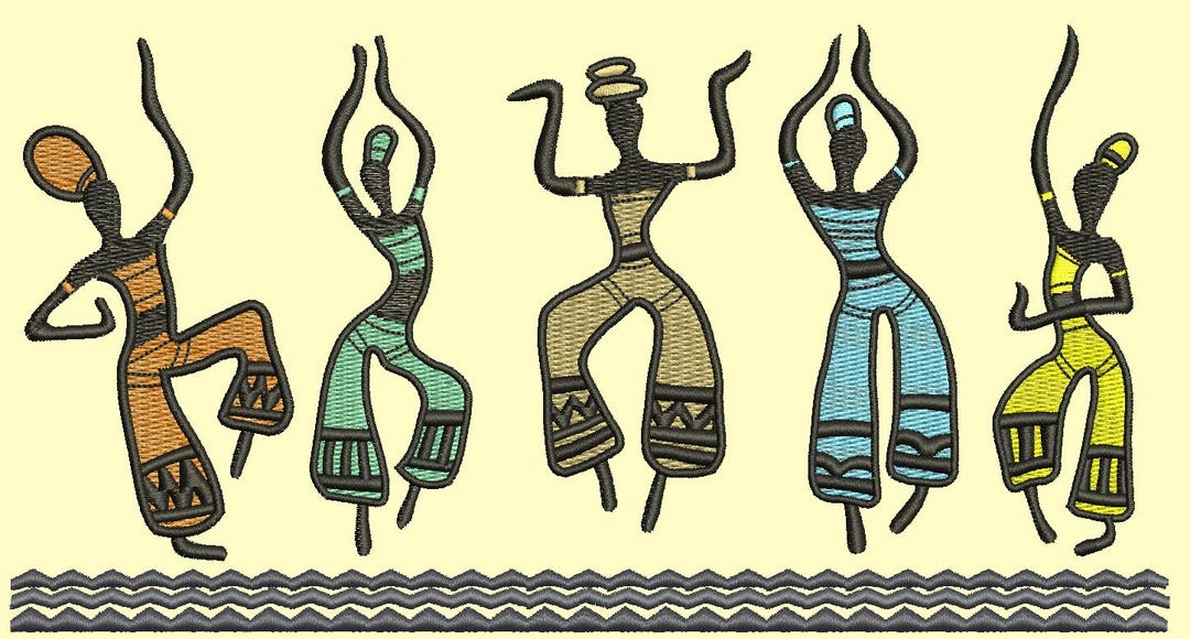 Dancers Ballet Dancermachine Embroidery Design, This is Not a Real ...