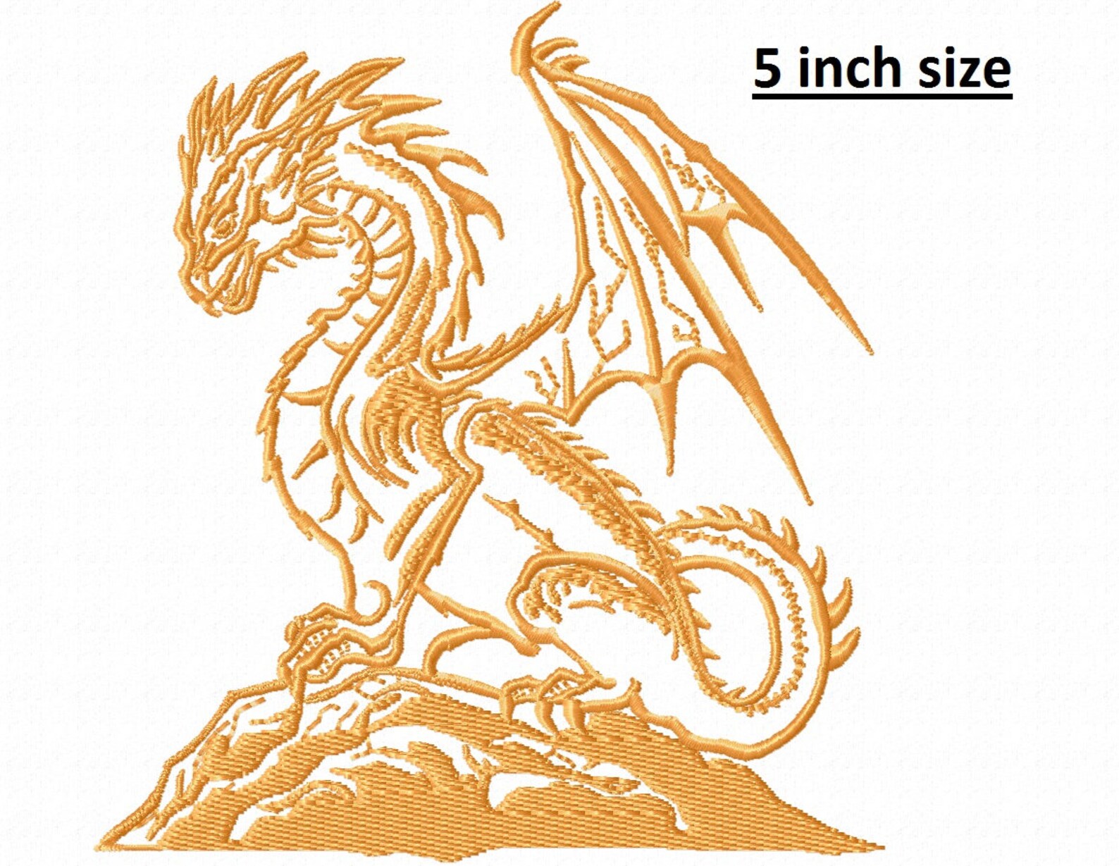 Dragon Machine Embroidery Design, This is Not a Real Product, These Are ...