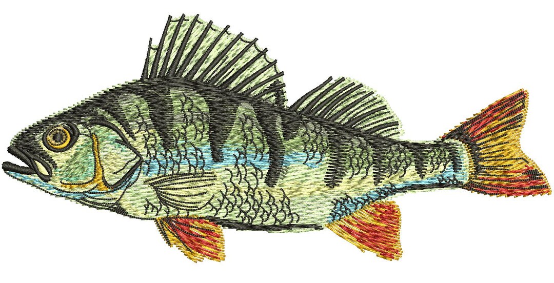 Perch Machine Embroidery Design Instant Download, This is Not a Real ...