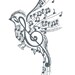 Bird Treble Clef and Notes Machine Embroidery Design, This is Not a ...