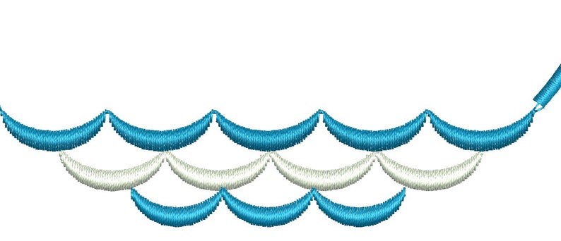 Dolphin Waves Monogram Frame Embroidery Design (digital Files) - Etsy