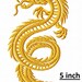 Oriental Dragon Eastern Dragon, Large Sizes Machine Embroidery Design ...