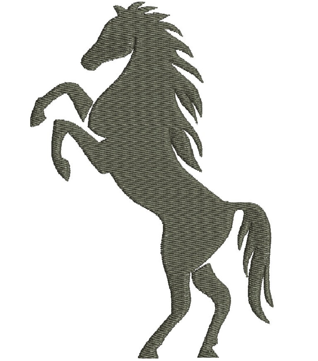 Jumping Horse Machine Embroidery Design, This is Not a Real Product ...