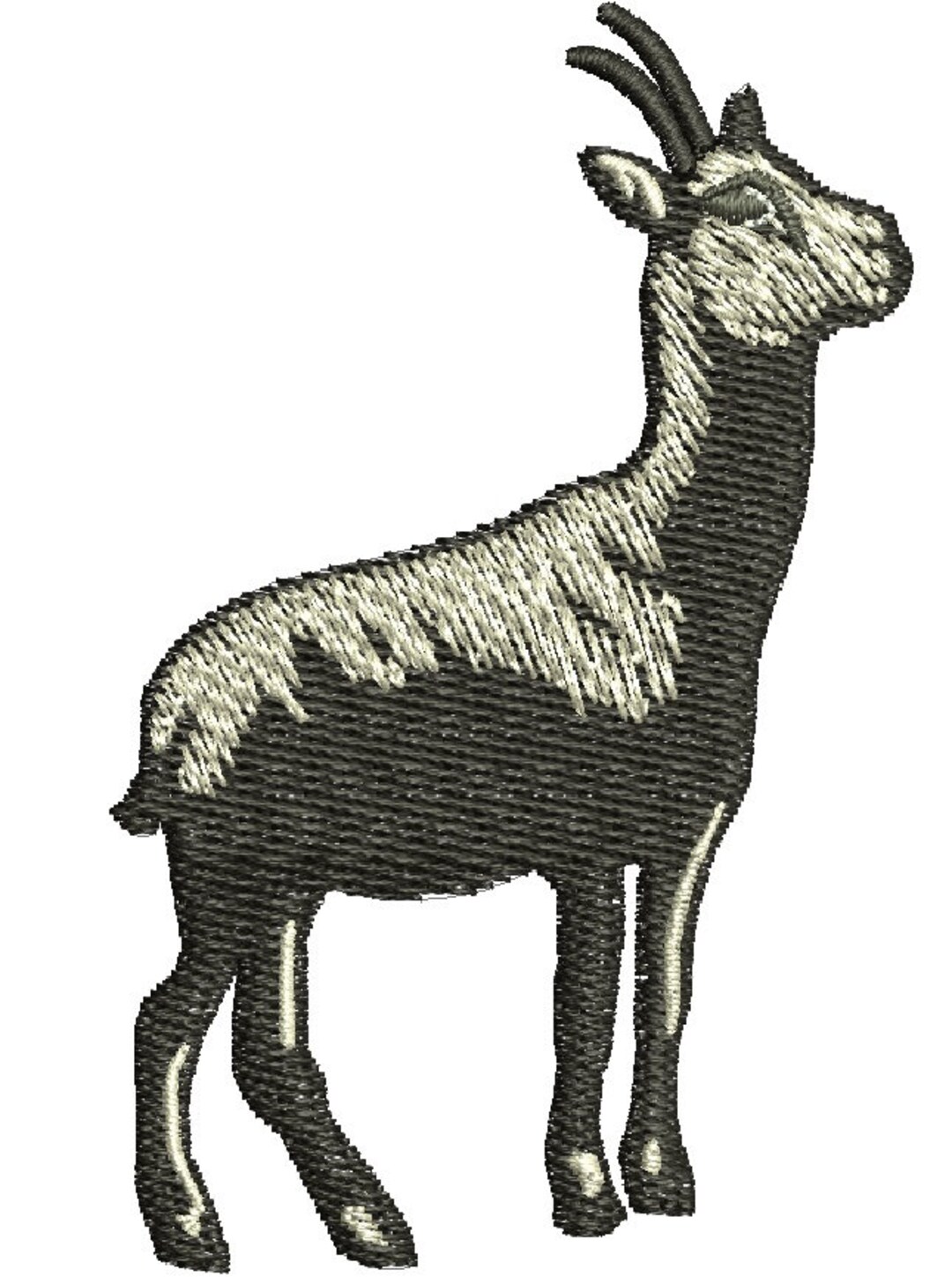Goat Machine Embroidery Design, This is Not a Real Product, These Are ...