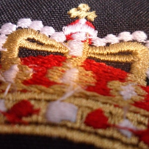 Mini Small Crown Machine Embroidery Design, This is Not a Real Product ...