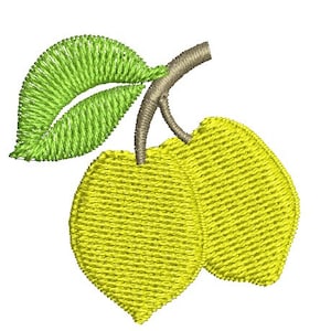 Mini Lemon Machine Embroidery Design, This is Not a Real Product, These ...