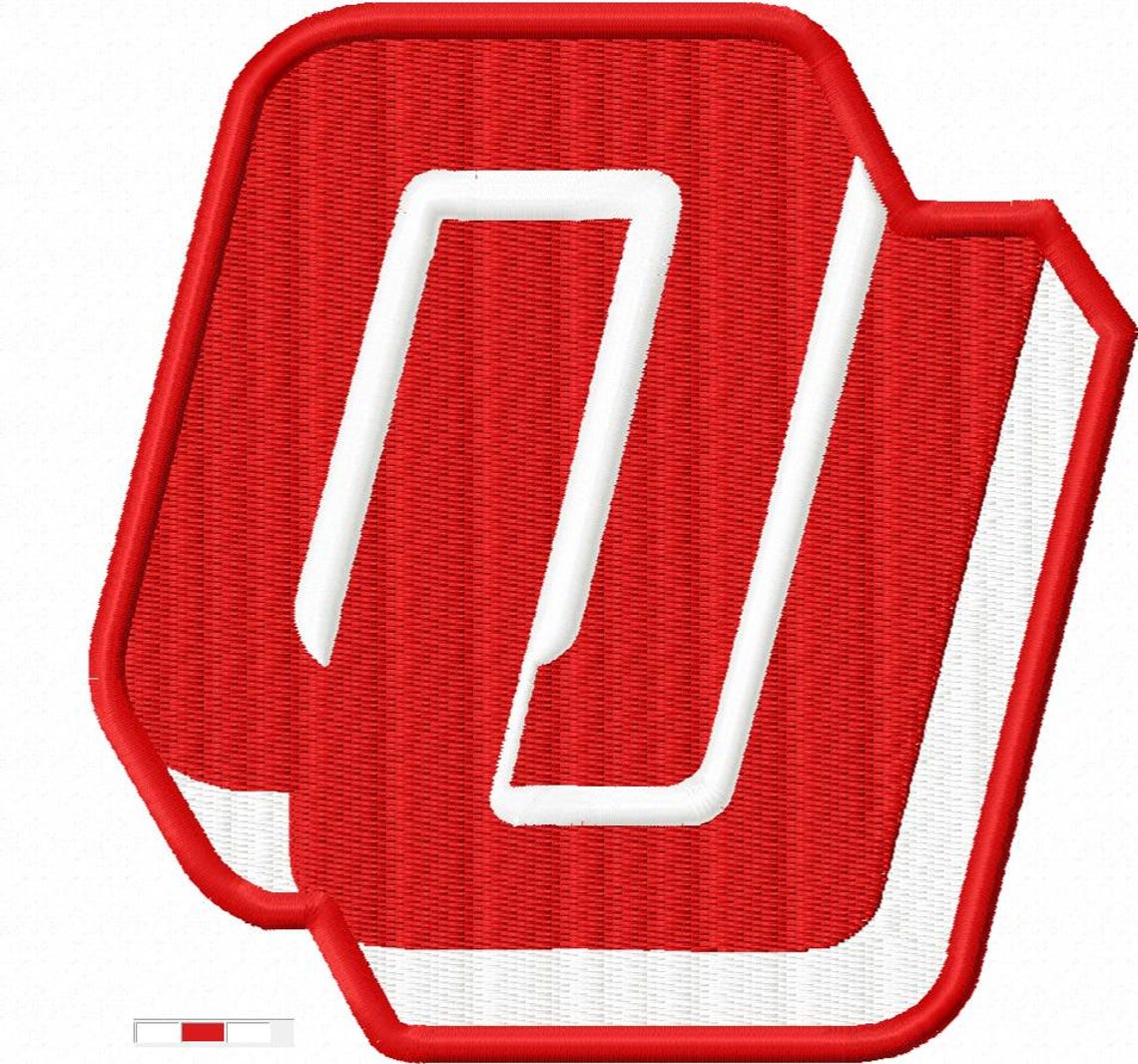 OU Old Logo 1967 Machine Embroidery Design Tested - Etsy