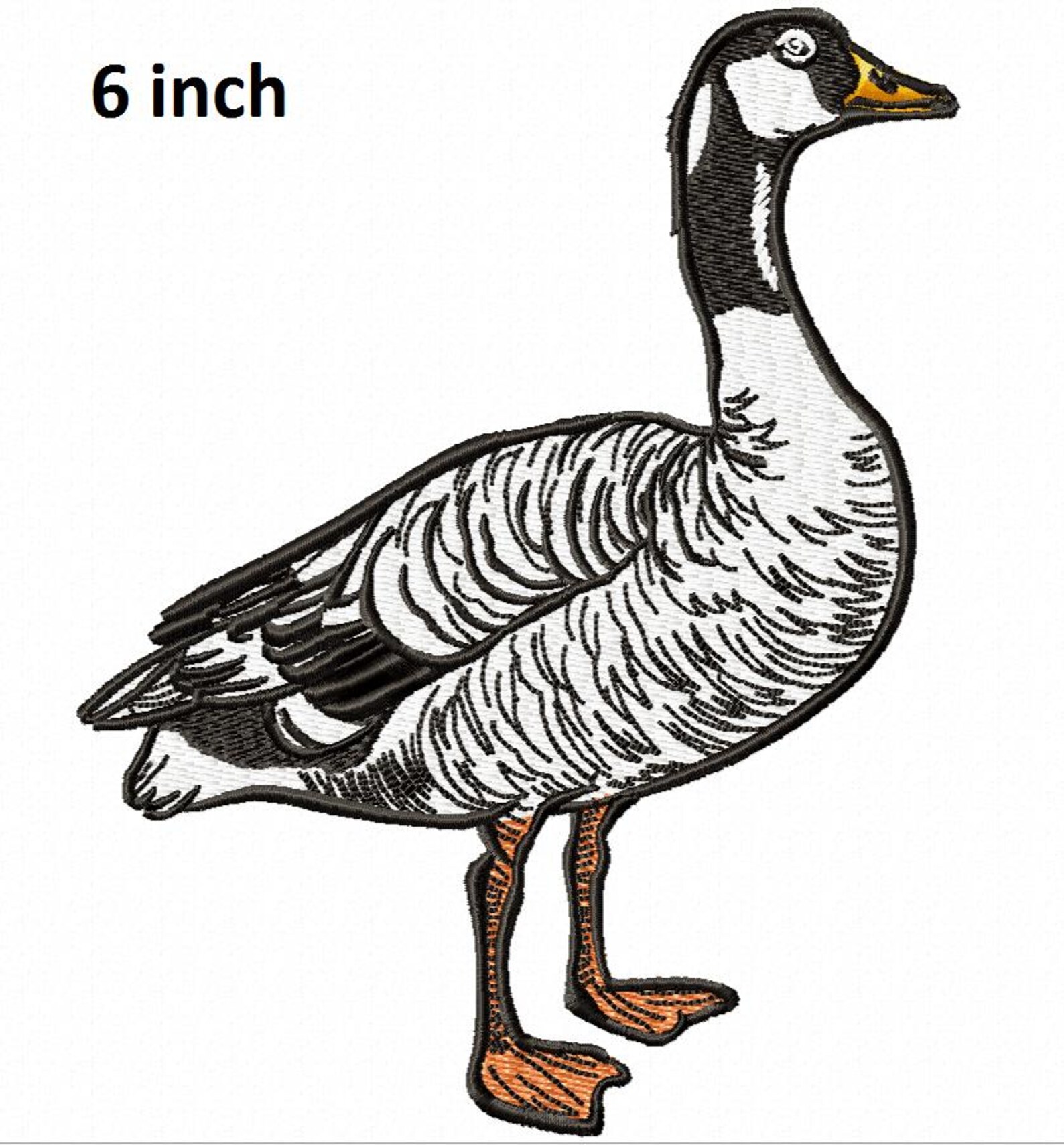 Goose Machine Embroidery Design, This is Not a Real Product, These Are ...