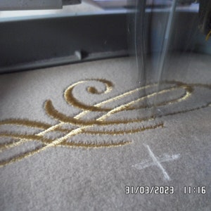 Curlicue Border for Monogram Machine Embroidery Design, This is Not a ...