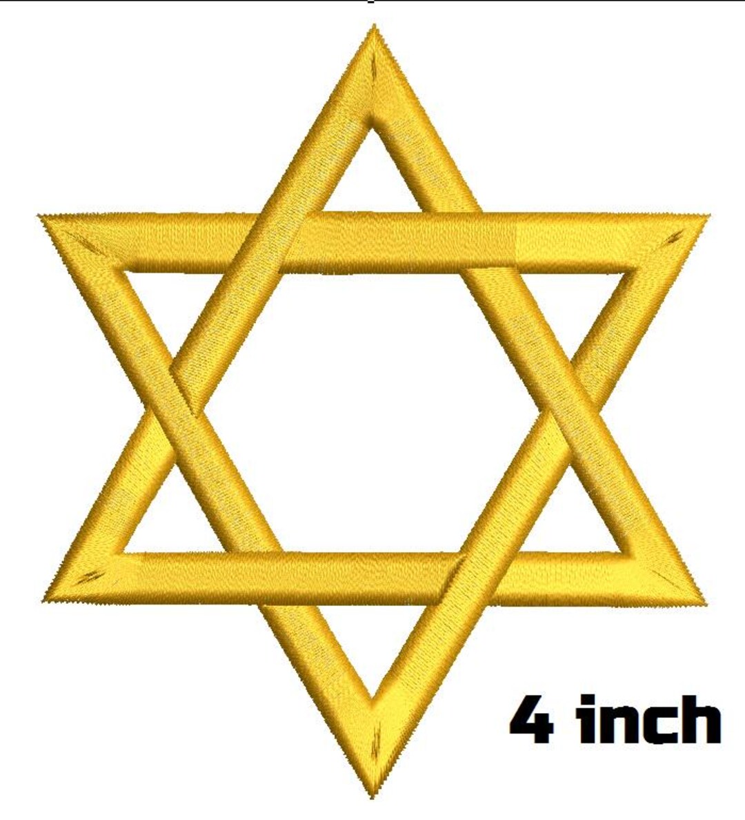 Star of David Machine Embroidery Design, Jewish Embroidery Pattern ...