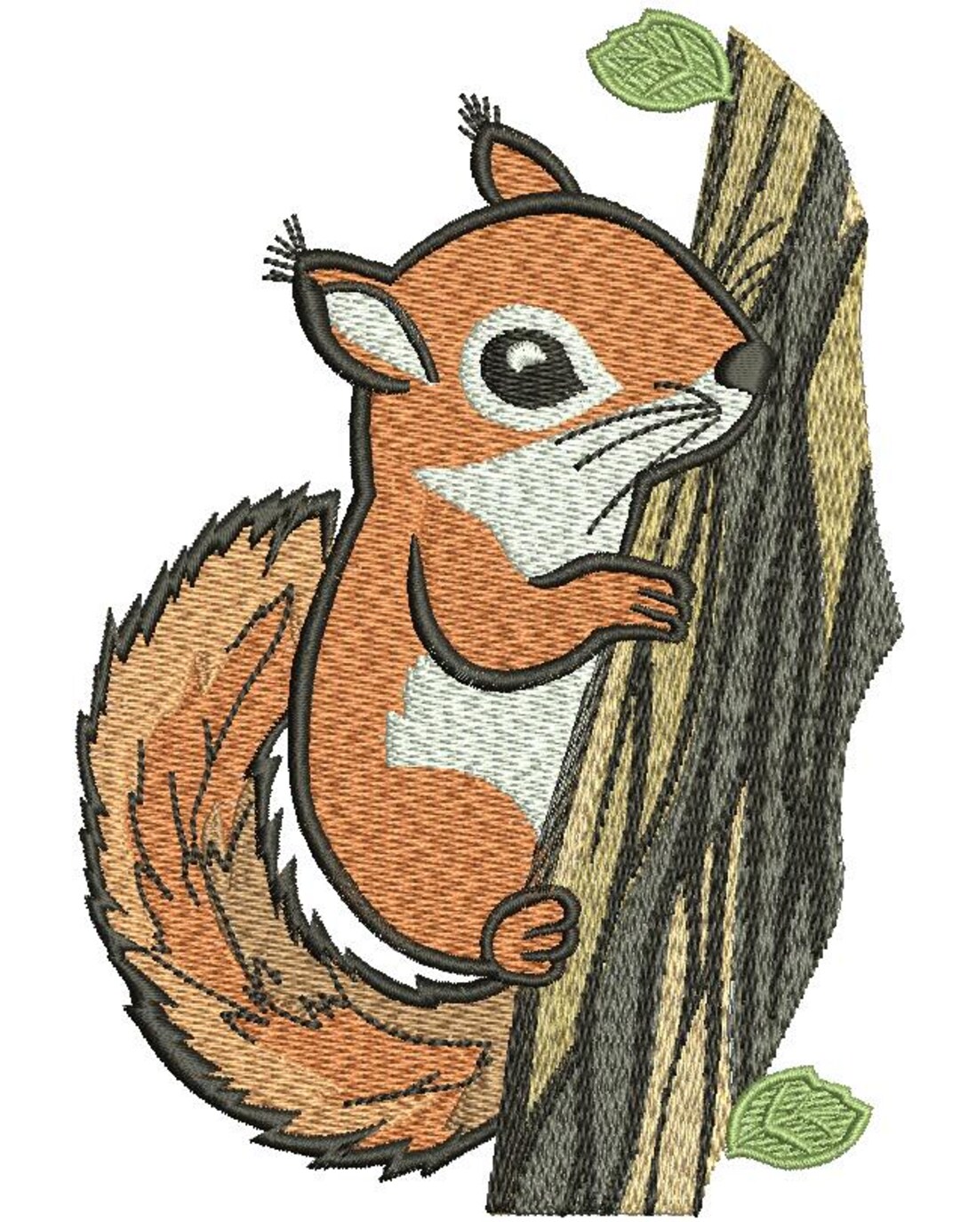 Squirrel Machine Embroidery Design, This is Not a Real Product, These ...