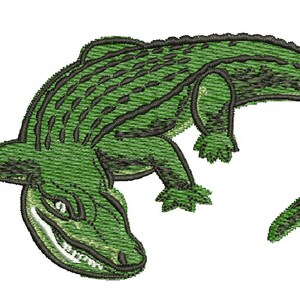 Crocodile Alligator Machine Embroidery Design, This is Not a Real ...