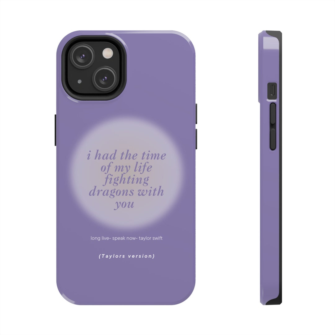 Taylor Swift, Speak Now Album, Long Live Lyric Phone Case, Tough Phone ...
