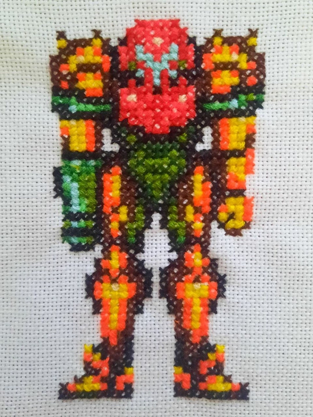 Samus metroid Cross Stitch - Etsy