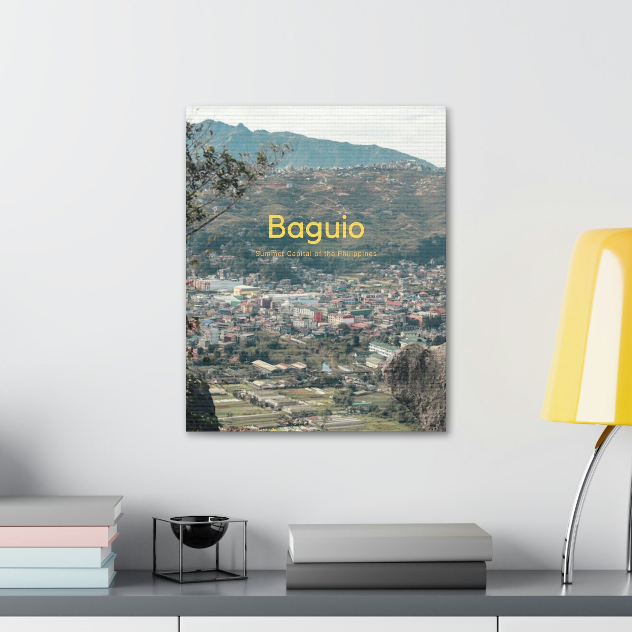 Baguio - Summer Capital of the Philippines Canvas - Etsy