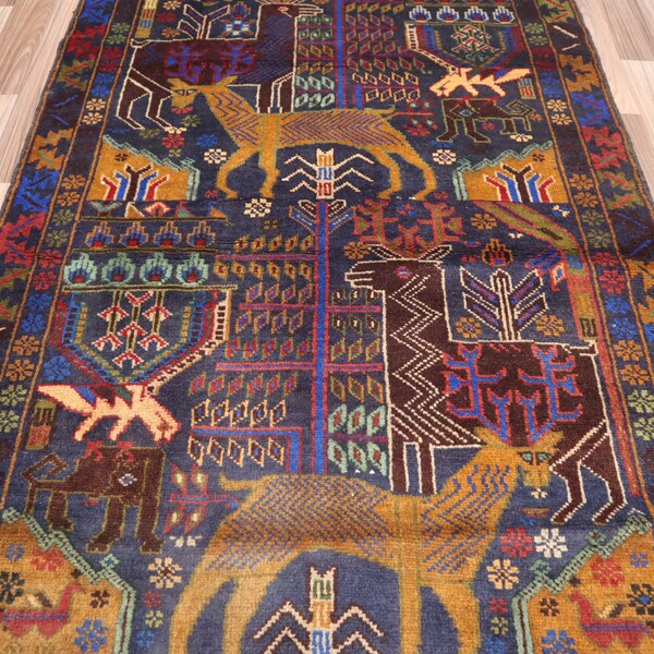 Pictorial Rug - Etsy