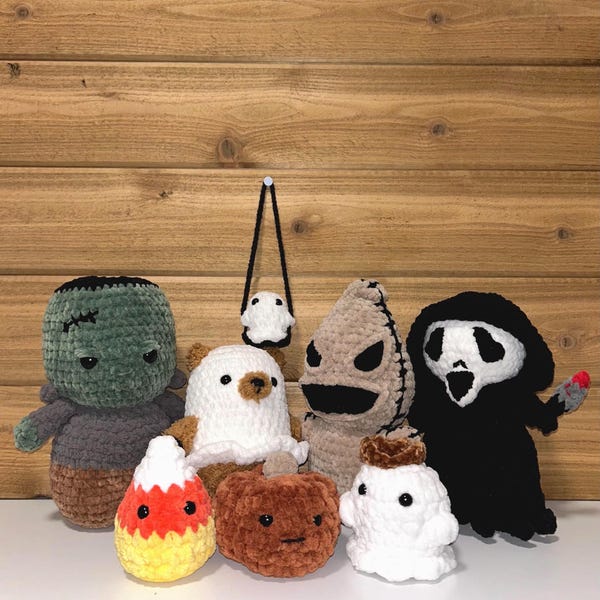 Halloween Crochet Plushies - Etsy