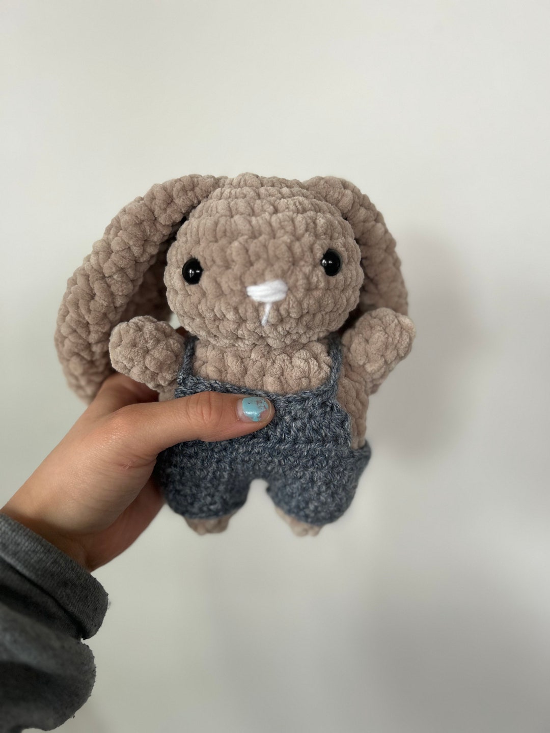 Crochet Chunky Bunny | Crochet Plushie | Crochet Animal | Easter Bunny ...