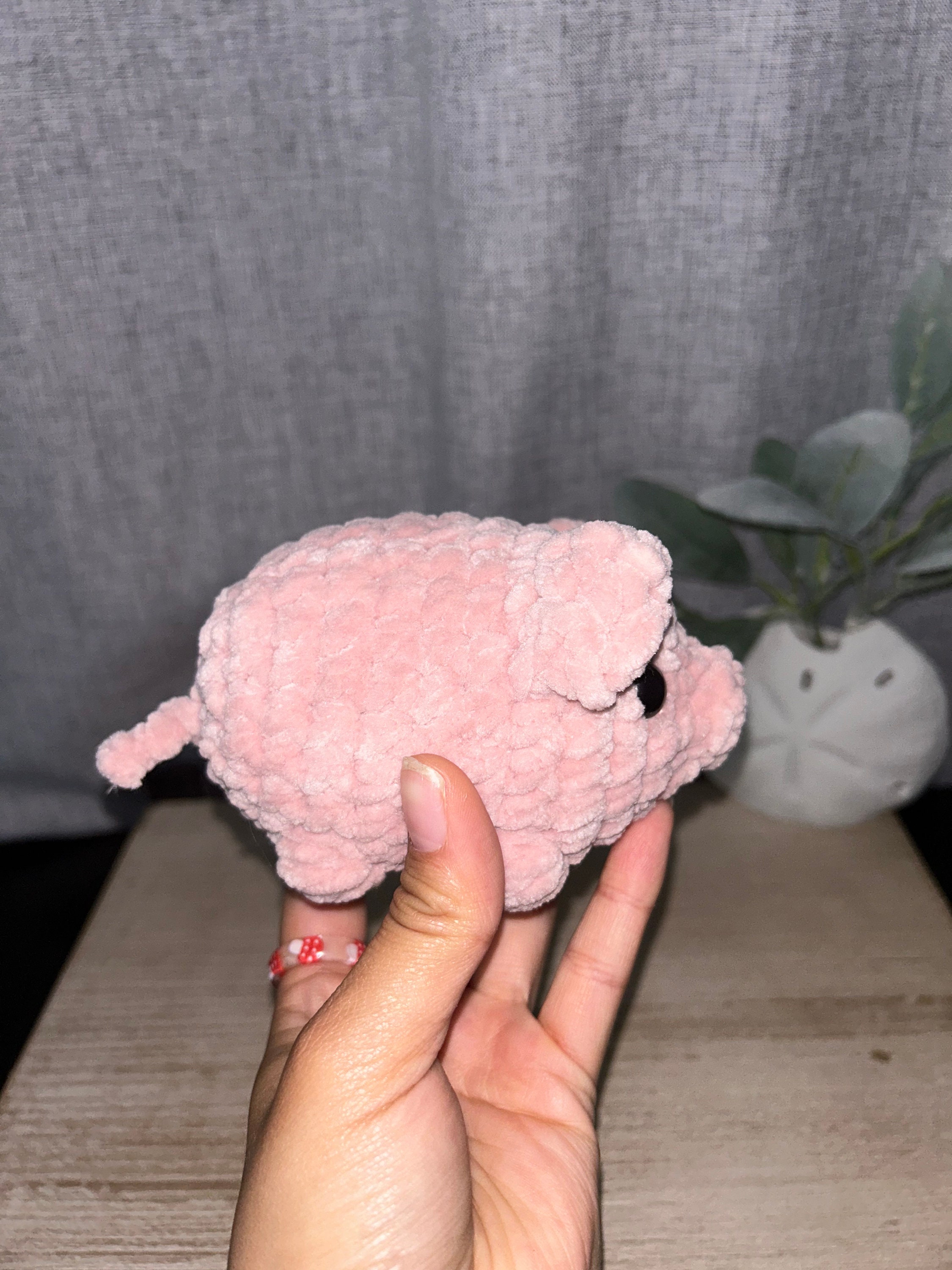 Crochet Mini Pig Crochet Farm Animals Crochet Animals Crochet Pig ...