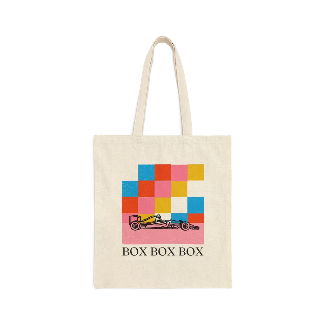 BOX BOX BOX - Formula 1 Box Box Box Tote / Formula 1 / Charles Leclerc ...