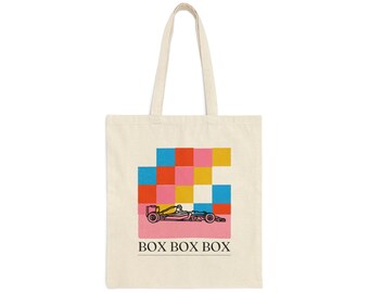 Formula 1 Box Box Box Tote / Formula 1 / Max Verstappen / Charles ...