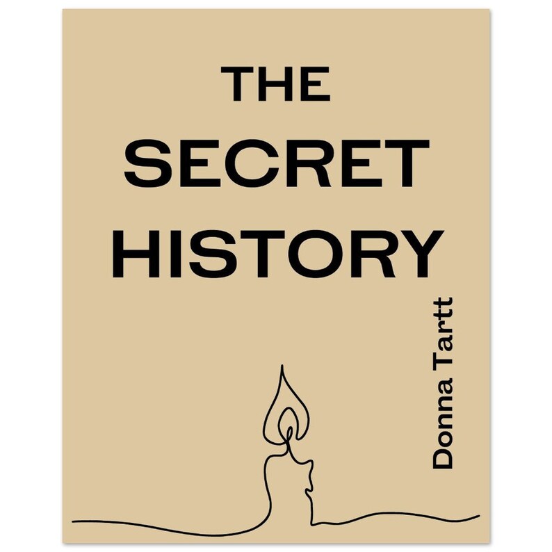 The Secret History Poster - Etsy