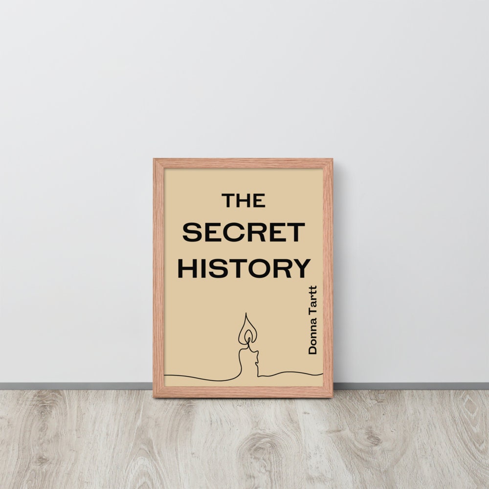 The Secret History Poster - Etsy