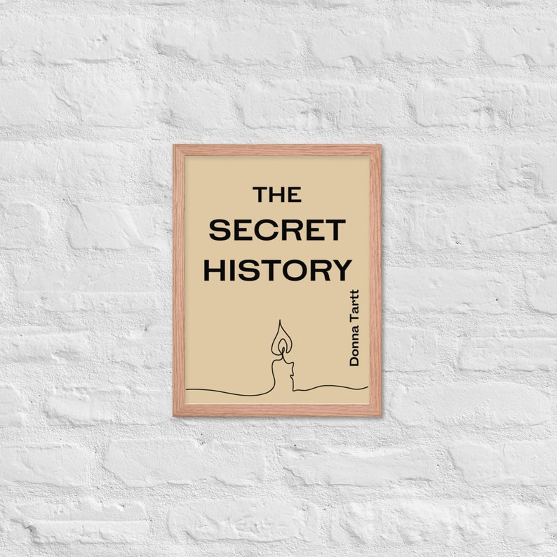 The Secret History Poster - Etsy