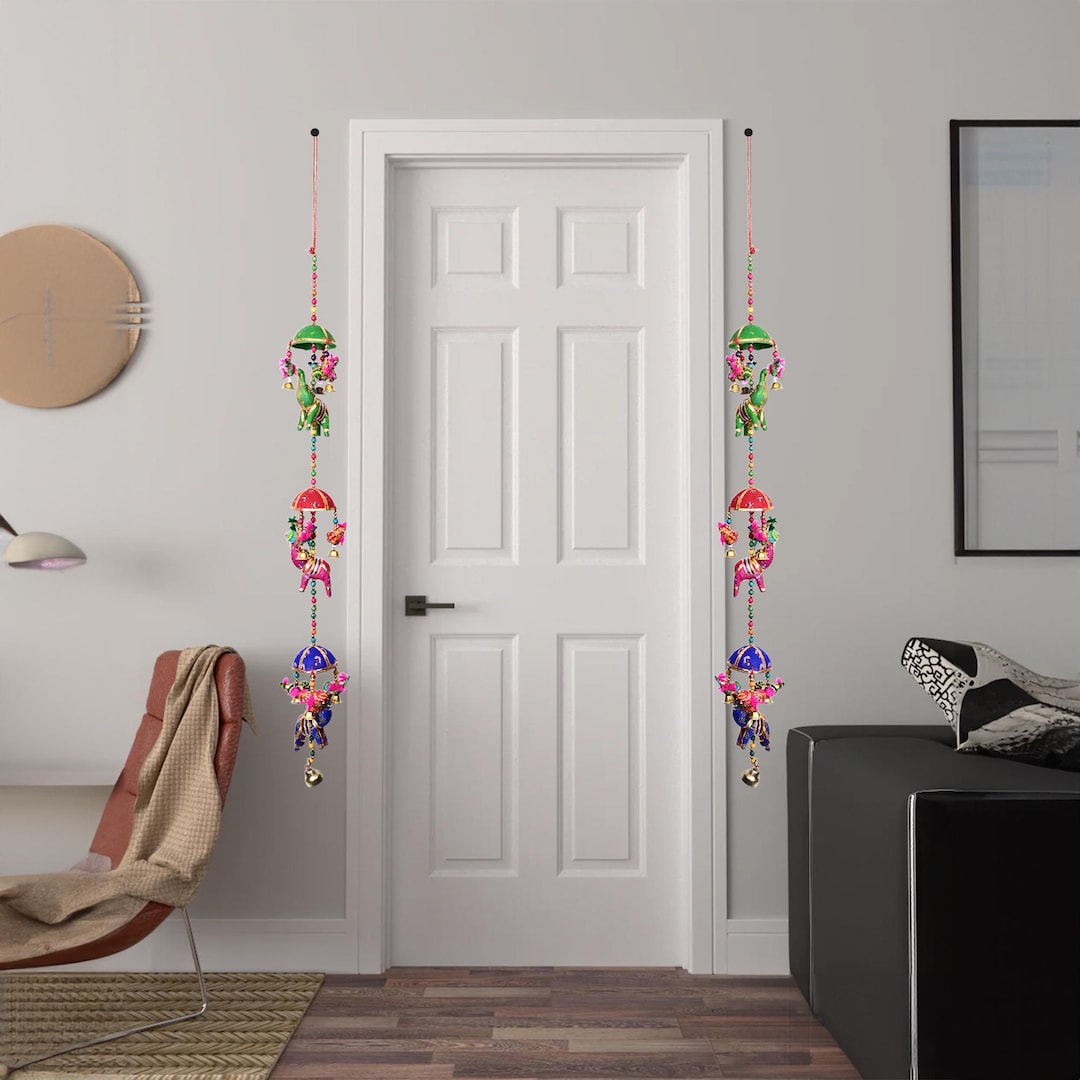 Indian Wedding Home Decorations Cap Birds Hanging Jhalar Basket/tokri ...