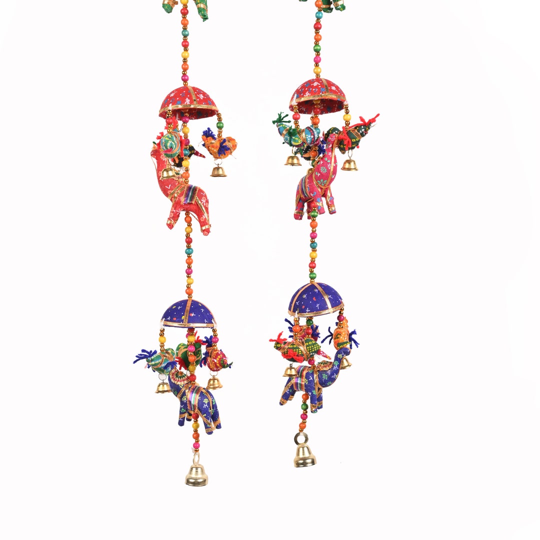 Indian Wedding Home Decorations Cap Birds Hanging Jhalar Basket/tokri ...