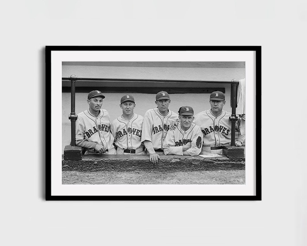 Boston Braves - Bill Akers, Billy Urbanski, Fritz Knothe, Rabbit ...