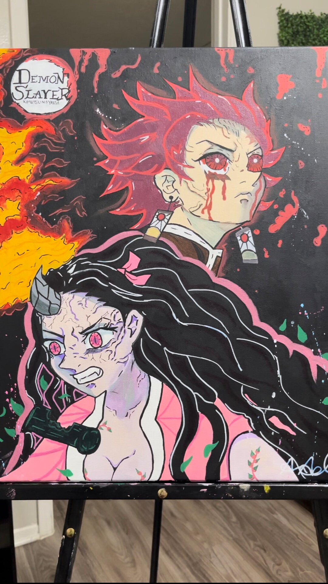 Paintings, Wall Art Demon Slayer - Etsy