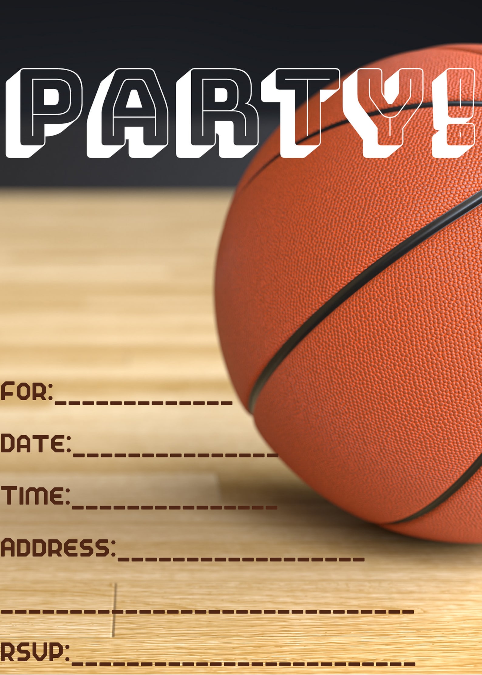 Sports Party Invitation Bundle Printable - Etsy