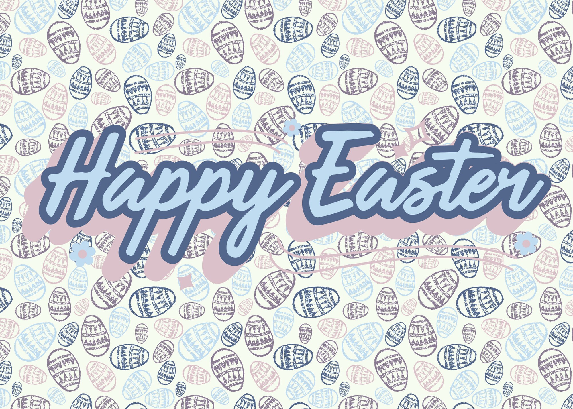 Happy Easter Cards Printable - Etsy