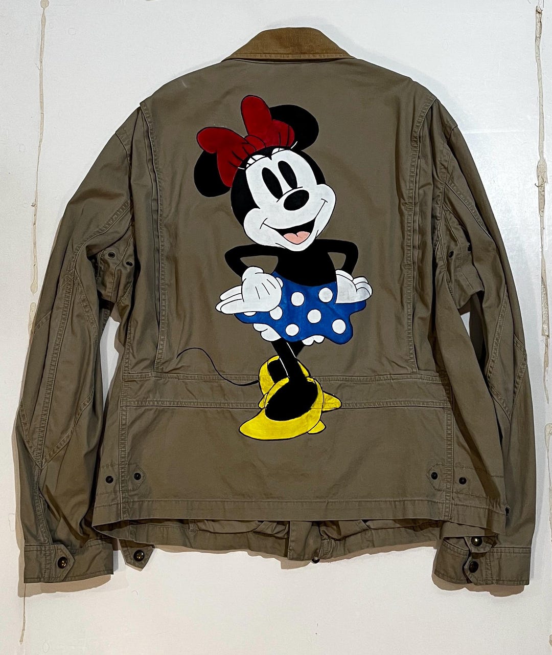 Minnie Mouse X Ralph Lauren Hand Painted Coat - Etsy