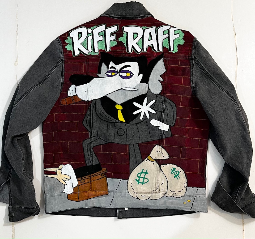 Riff Raff Underdog Custom Denim Jacket - Etsy