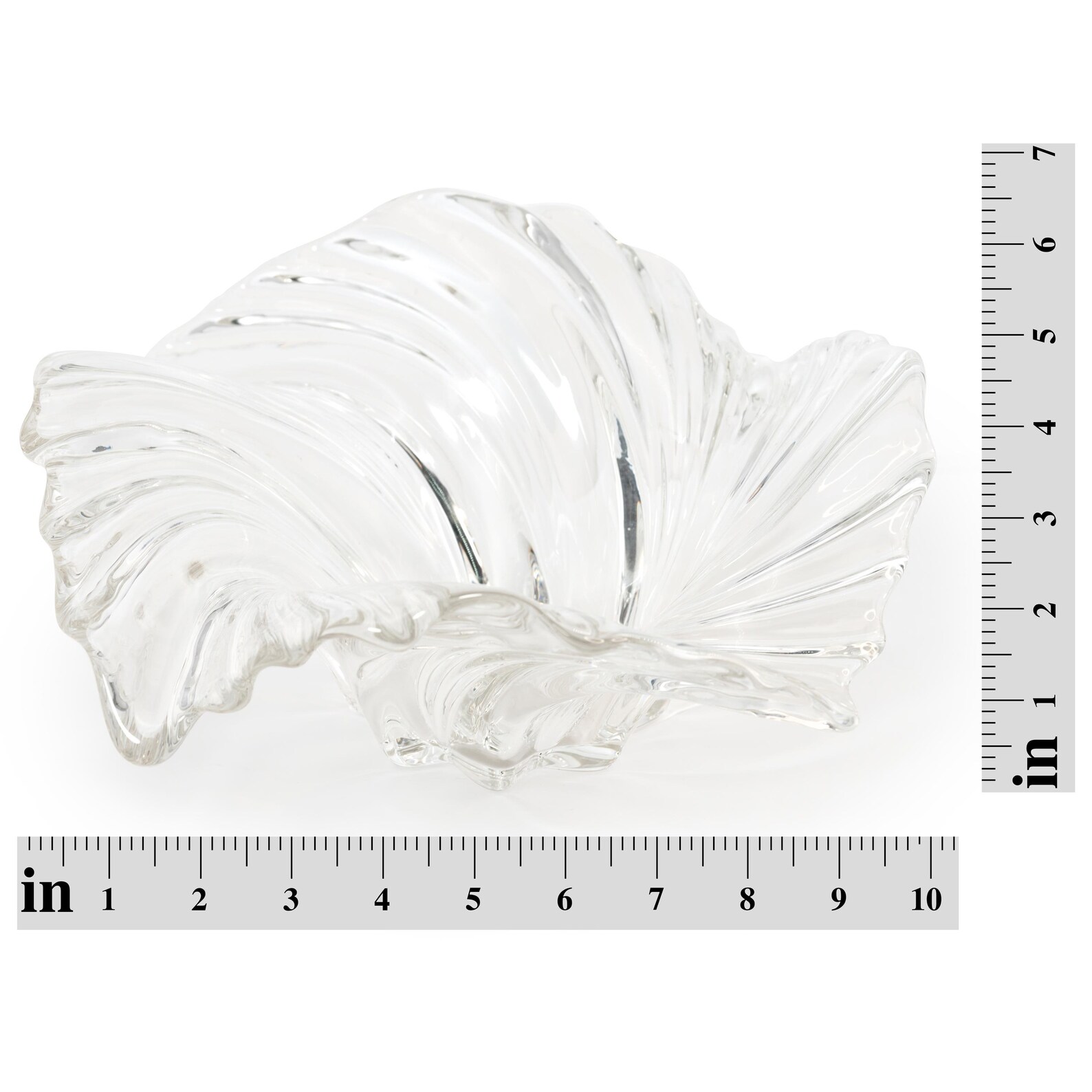Art Deco Crystal Dish With Blown Glass Balls - Etsy