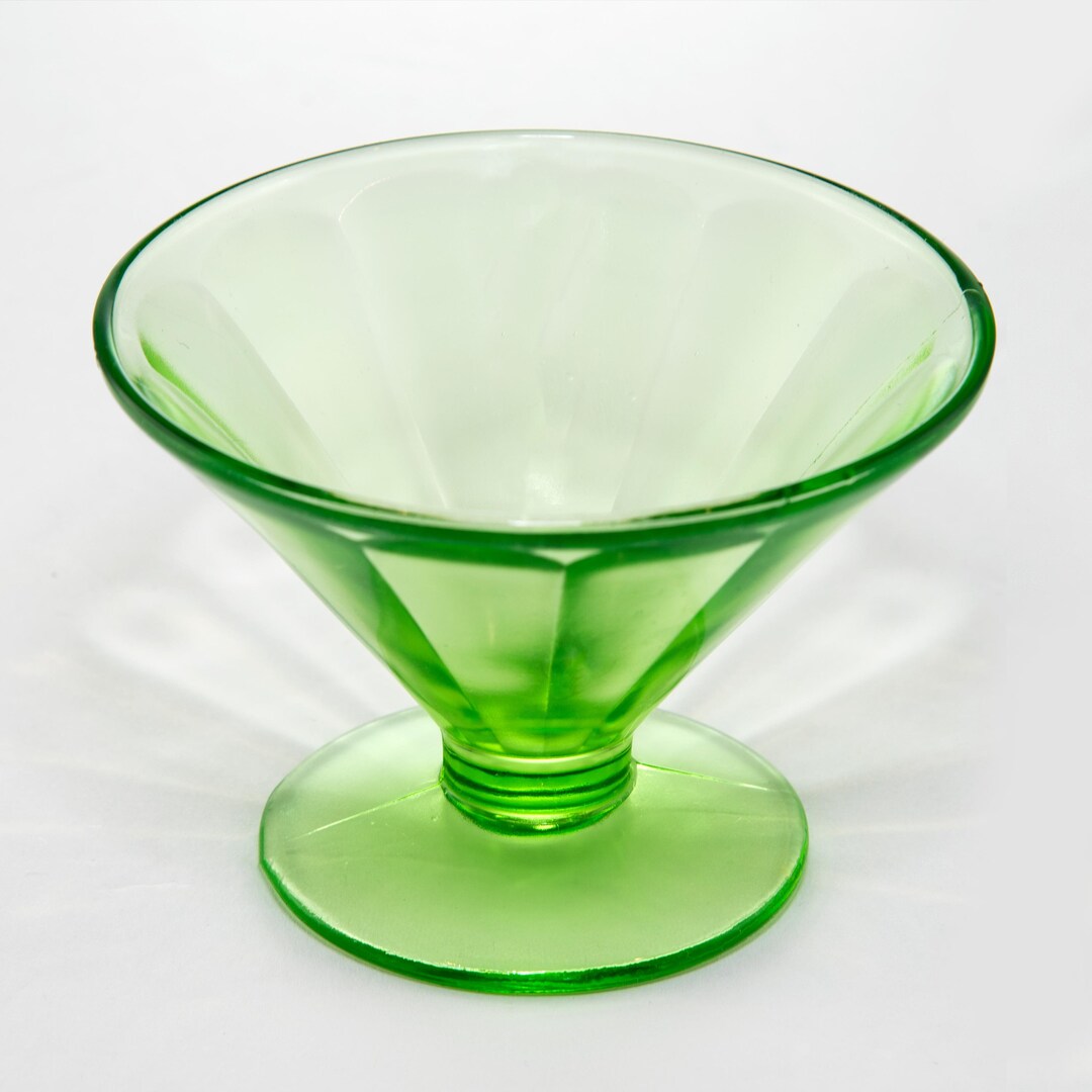 Vintage Federal Glass Depression Glass Compote (set of 7) - Etsy