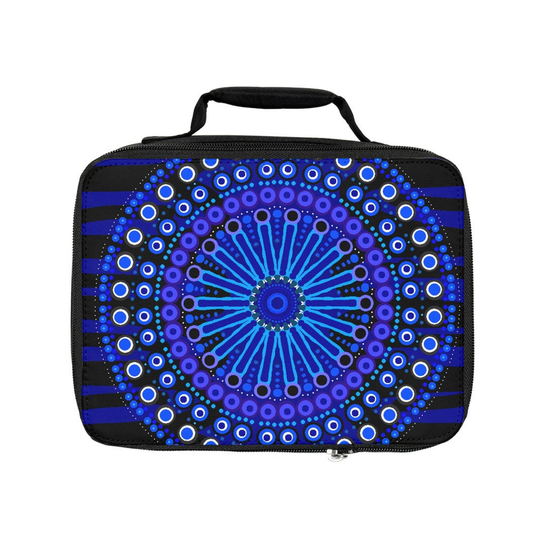 Lunch Bag, Lunch Box, Insulated, Aboriginal Dot Art, - Etsy
