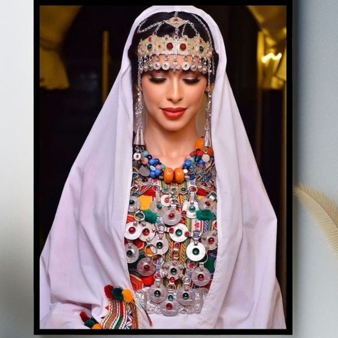Berber Lady Art , Printable Wall Art,colorful Wall Art Moroccan,morocco ...